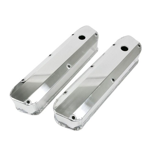Ford 289 302 351W Polished Aluminum Fabricated Tall Valve Cover Set ...