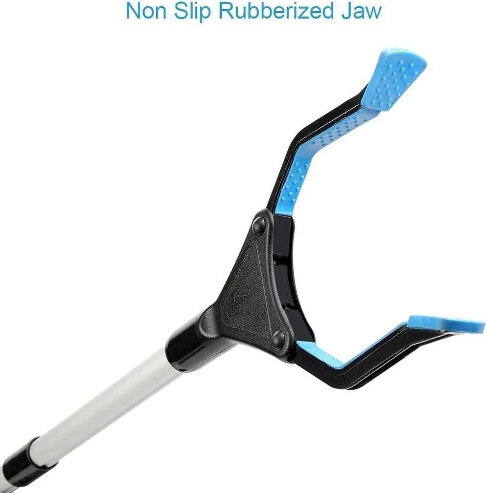 31" Lightweight Extra Long Handy Trash Claw Grabber, Reacher Grabber ...