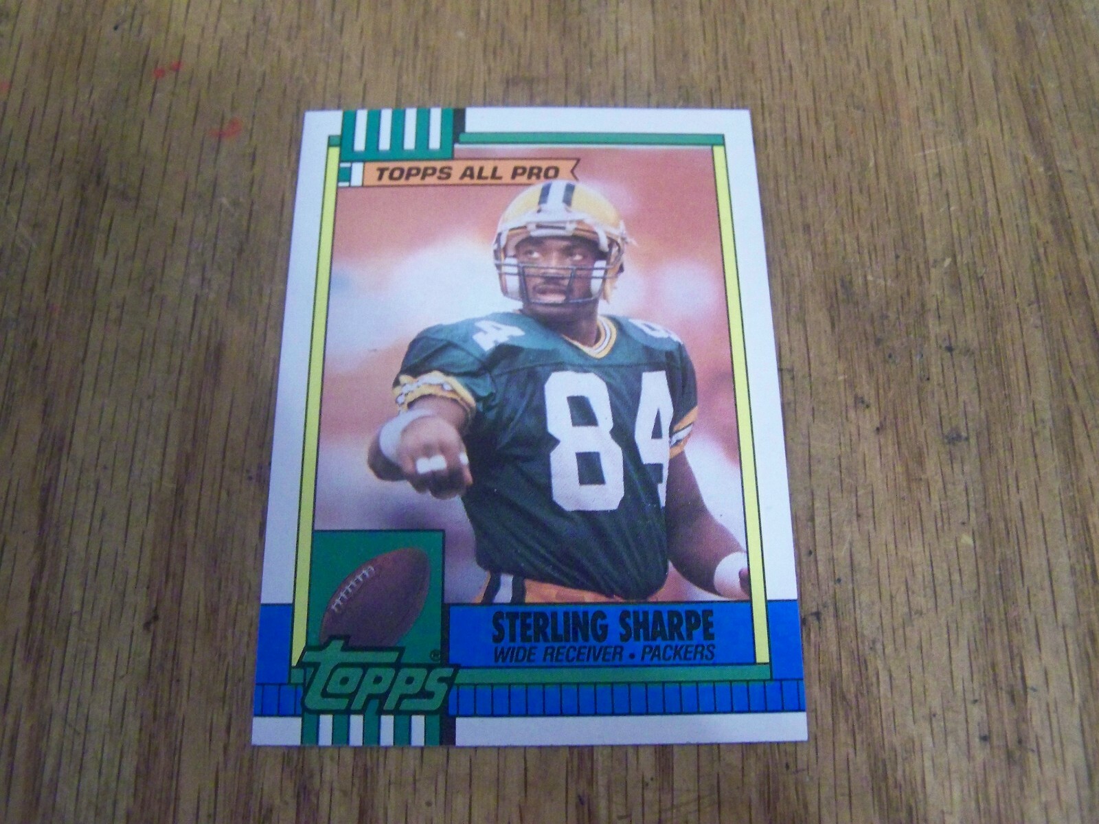 STERLING SHARPE 1990 TOPPS FOOTBALL CARD | eBay