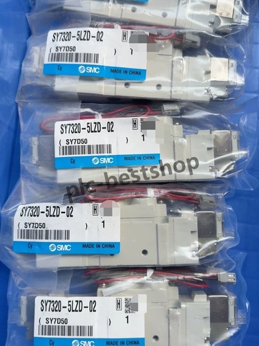 1PCS New SMC SY7320-5LZD-02 5 Port Rubber Seal Solenoid Valve 24VDC | eBay