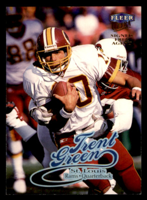 1999 Ultra Trent Green #23 St. Louis Rams | eBay