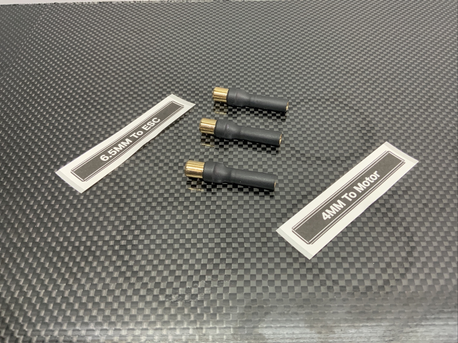 6.5mm Male To 4mm Female Bullet Connector Adapter For RC 6.5mm ESC To ...