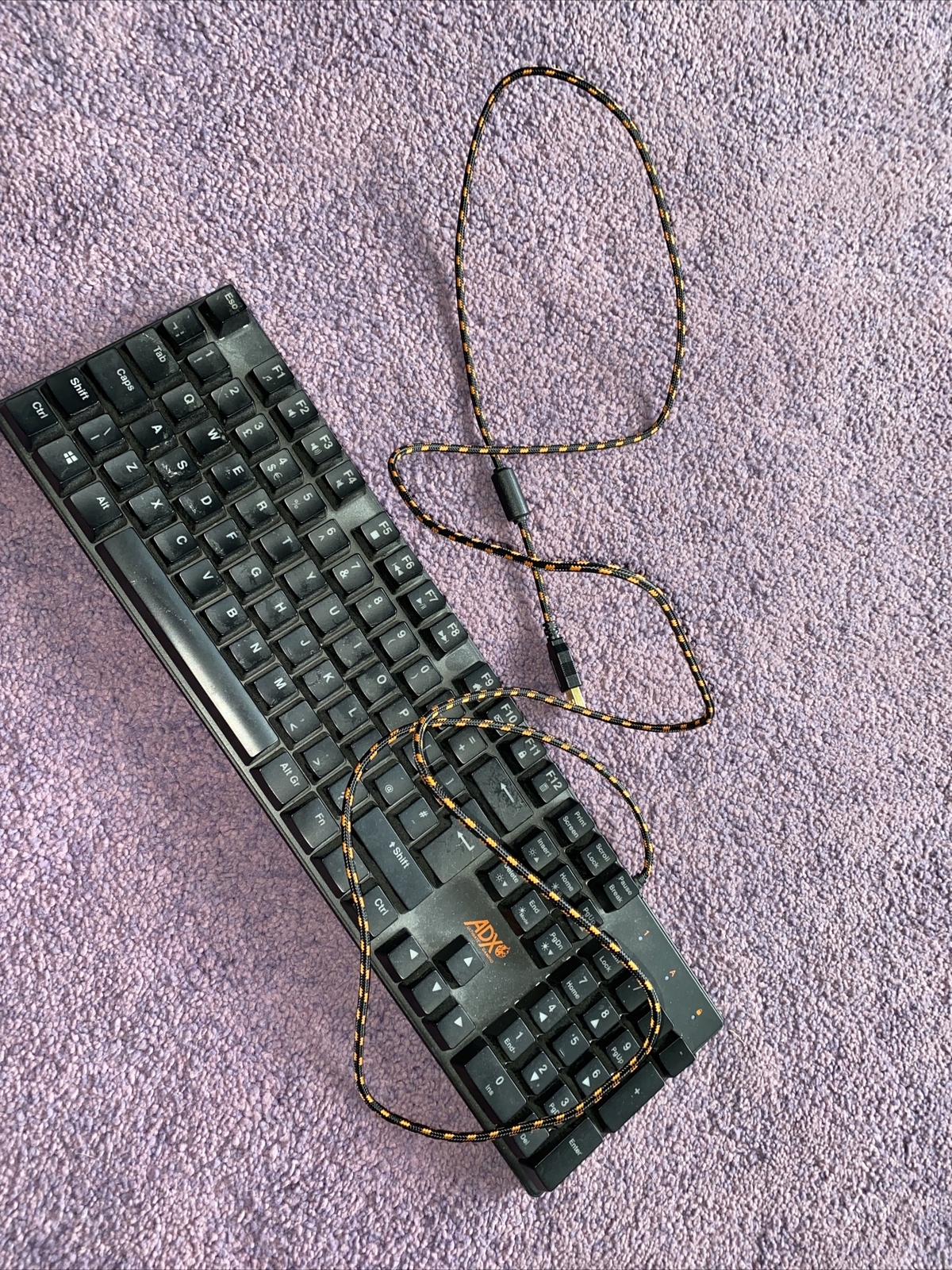 ADX MK0419 Mechanical RGB Gaming Keyboard - Black, Red Switch for sale ...