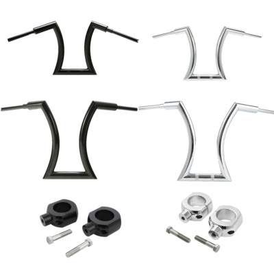 16" 20" Rise 2" Hanger Handlebar Risers Fit For Harley Touring Road ...