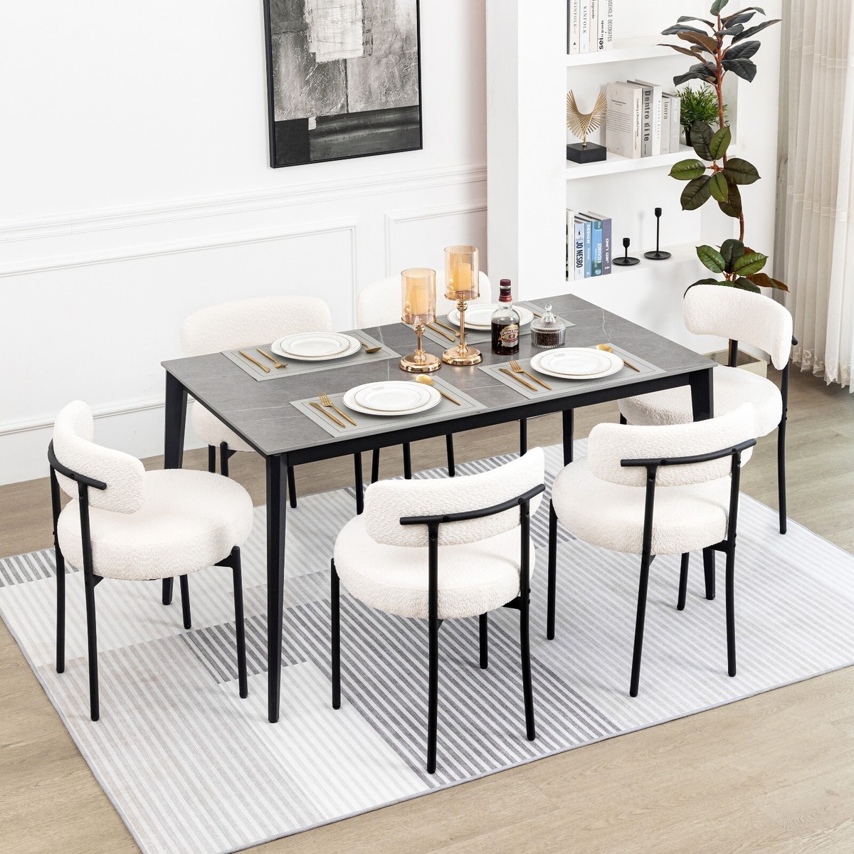 Kitchen Chairs Mid-Century Modern Dining Chairs Set of 6 Kitchen Chairs Mid-Century Modern Dining Chairs Set of 6