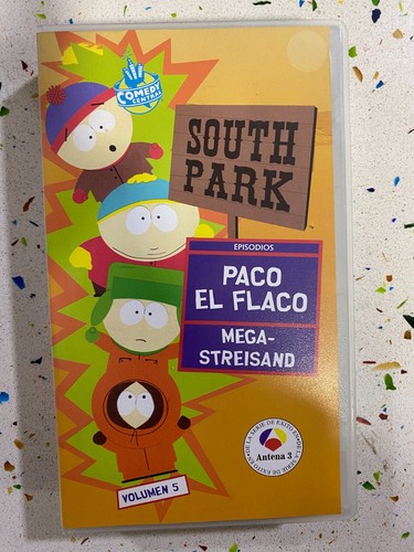 SOUTH PARK ÉPISODES PACO LE FLACO ET MEGA-STREISAND RUBAN VHS | eBay