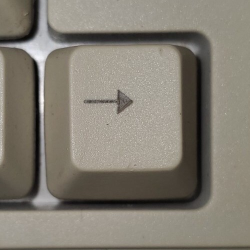 Right Move Arrow Key Only For Micro Innovations Keyboard Replacement ...
