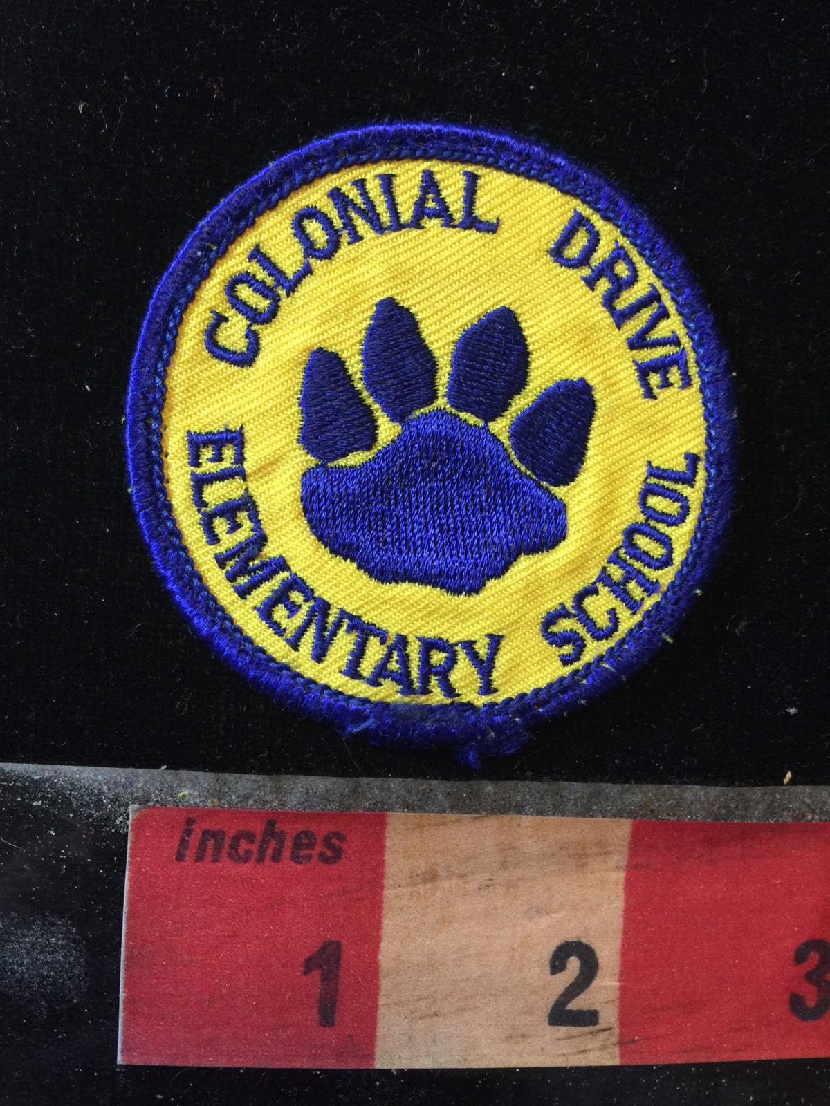 Vtg PALMETTO ESTATES Florida Miami School Patch COLONIAL DRIVE ...