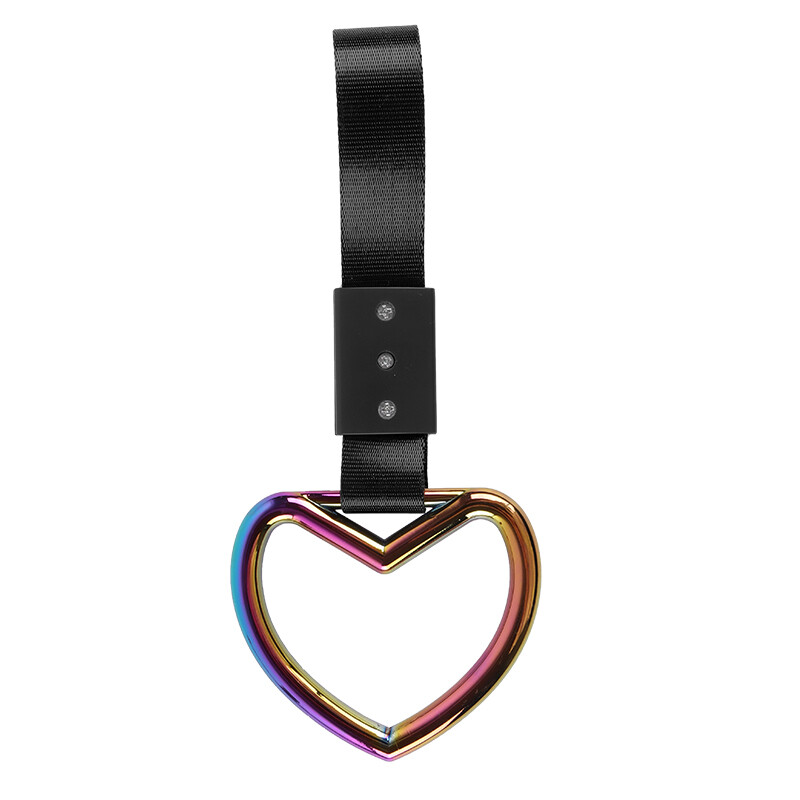 JDM Heart Shape TSURIKAWA Neo Ring Subway Train Bus Handle Strap Nylon ...