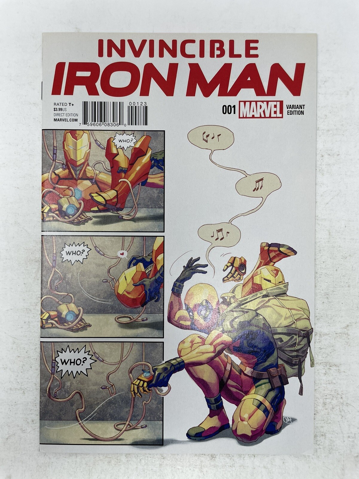 Invincible Iron Man #1 Putri Party Variant 2015 Marvel Comics MCU ...