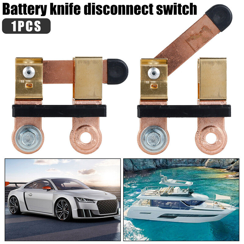 Auto Battery Disconnect Switch Blade Side Post Terminal Car Shut Cut ...