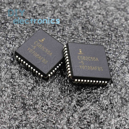 5PCS CS82C55A-5 82C55A-5 PLCC44 PROGRAMMABLE PERIPHERAL INTERFACE IC US ...