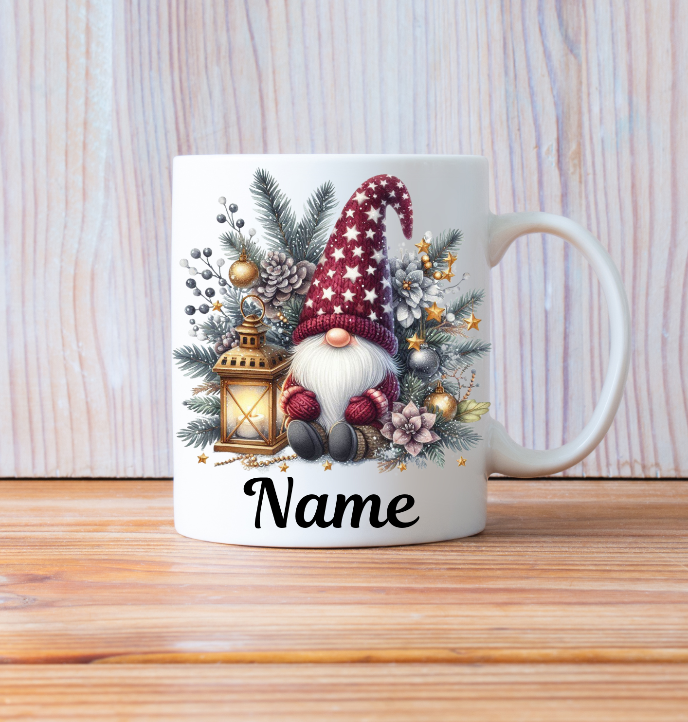 Personalised Gnome,Coffee Mug/Cup,11oz, Gift | eBay UK