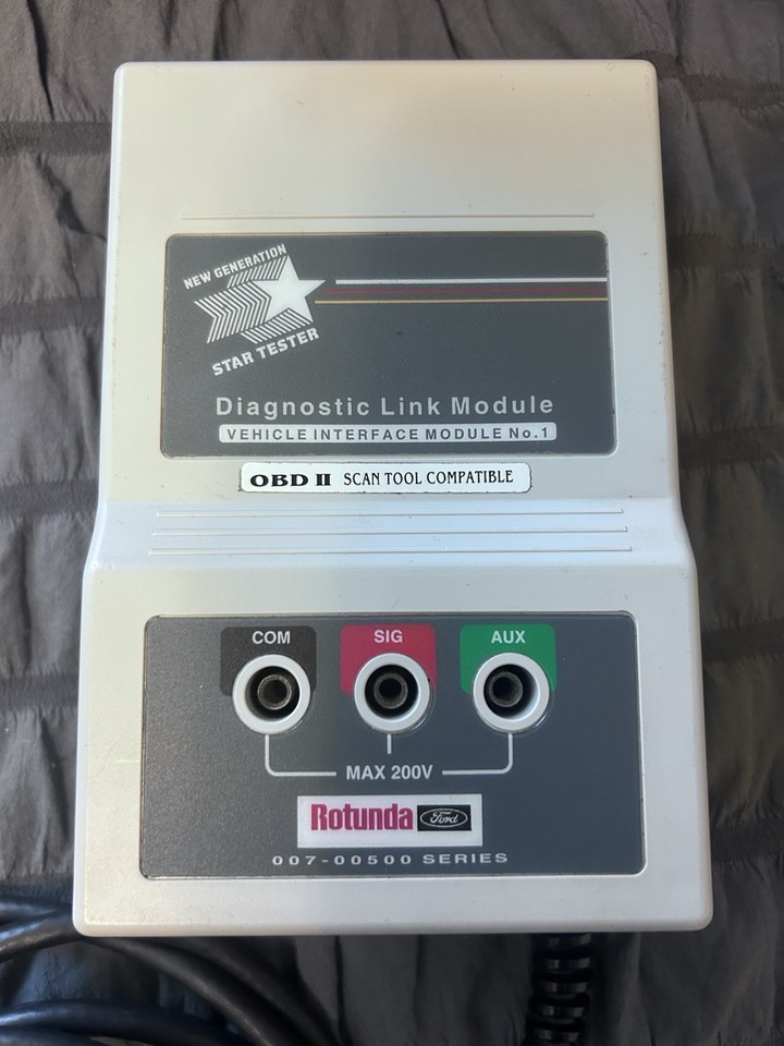 Ford Rotunda NGS Tester New Generation Star 007-00500 OBDII UNTESTED ...