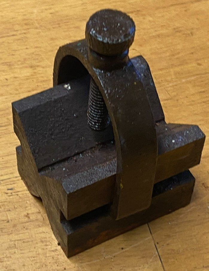 VINTAGE V VEE BLOCK ENGINEERS TOOL WITH CLAMP | eBay UK