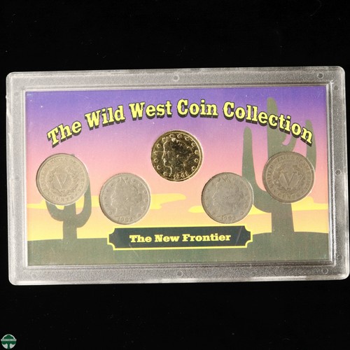 The Wild West Coin Collection - The New Frontier - set fo 5 Liberty V ...