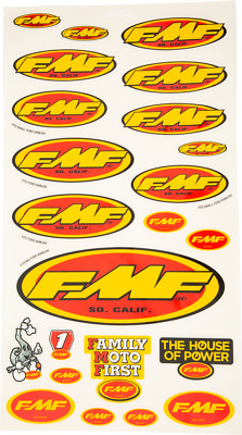 FMF ASSORTED STICKER SHEET 14800 | eBay