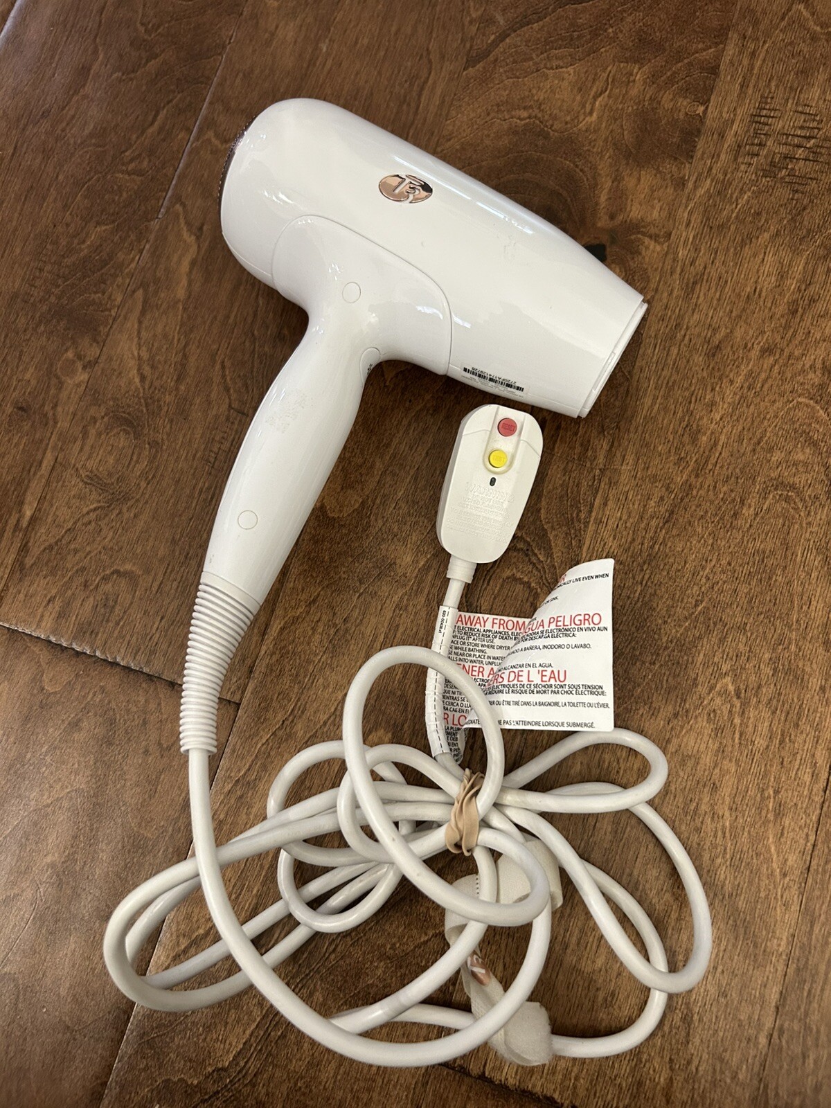 T3 Micro Hair Blow Dryer White Rose Gold - SEE PICTURES, Sold As Is ...