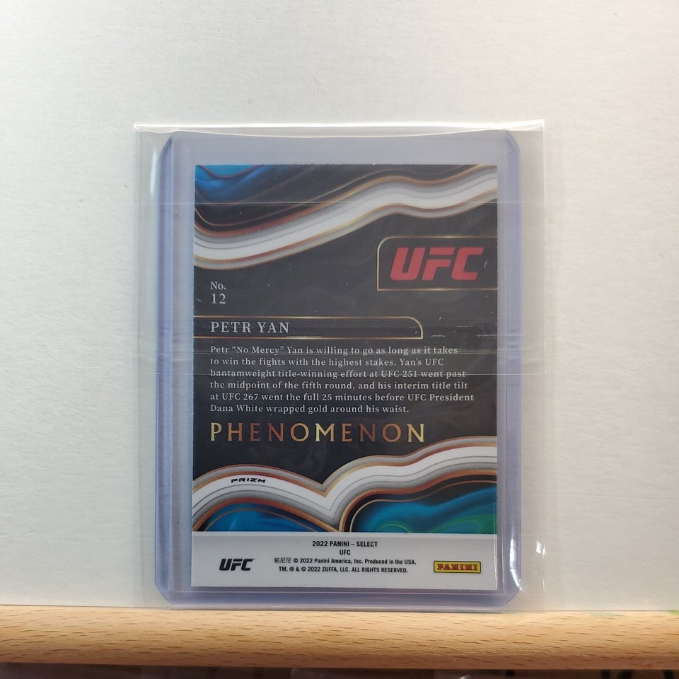 2022 Panini Select UFC Petr Yan Phenomenon FLASH Prizm card # 12 | eBay