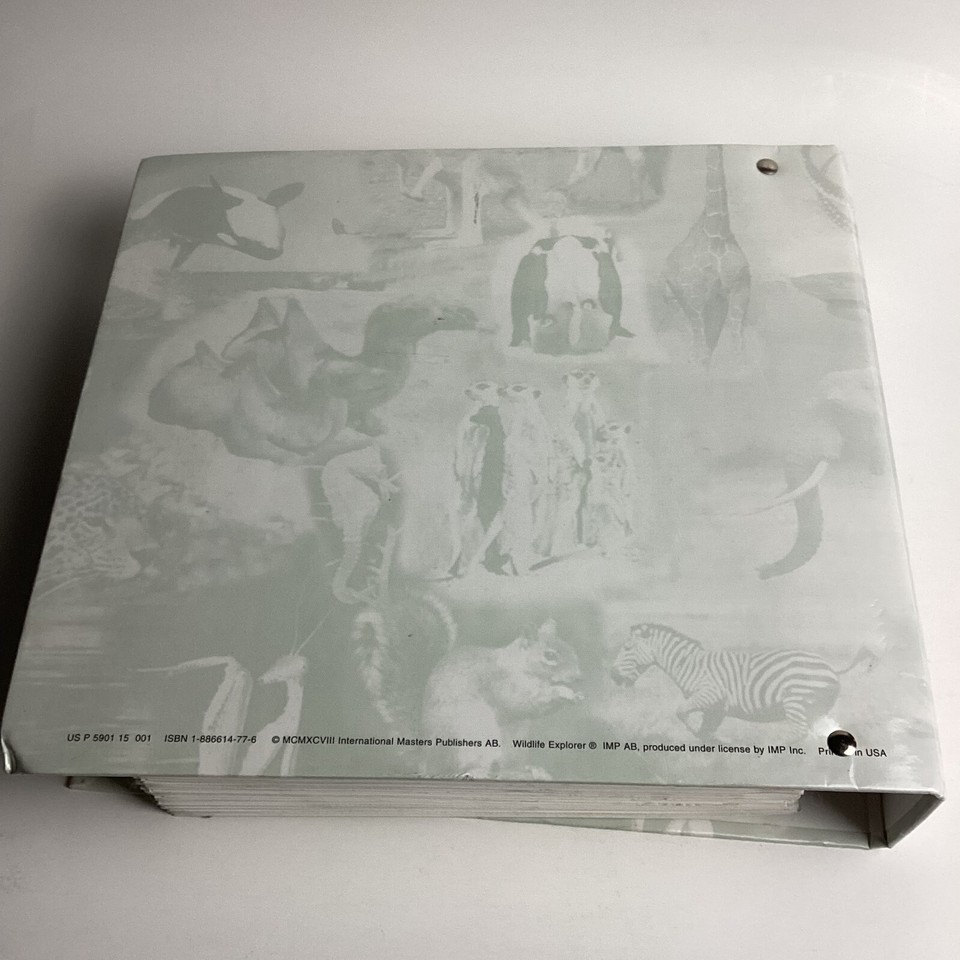 Wildlife Explorer Binder with Over 150 Bi-fold, Full-Color Cards . 1-8 ...