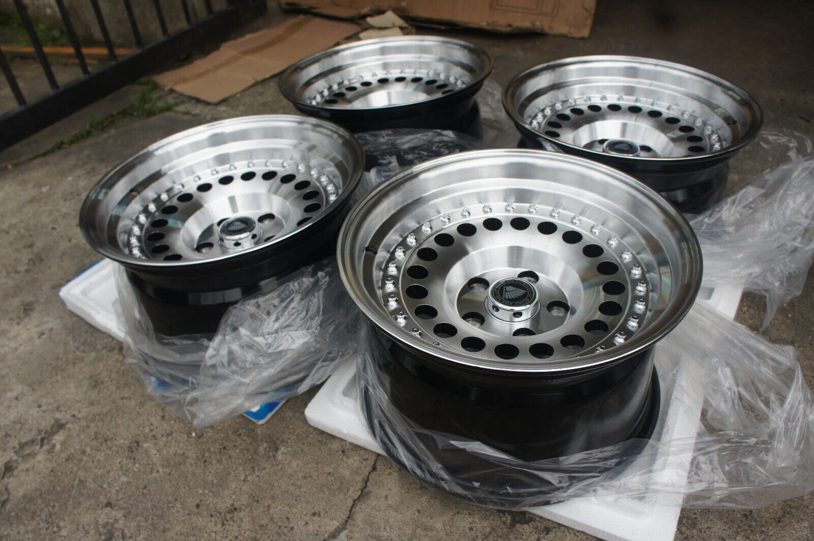 For 180sx S30 240Z Z31 240sx silvia JDM 15 114.3x5 Retro Campeao Style ...