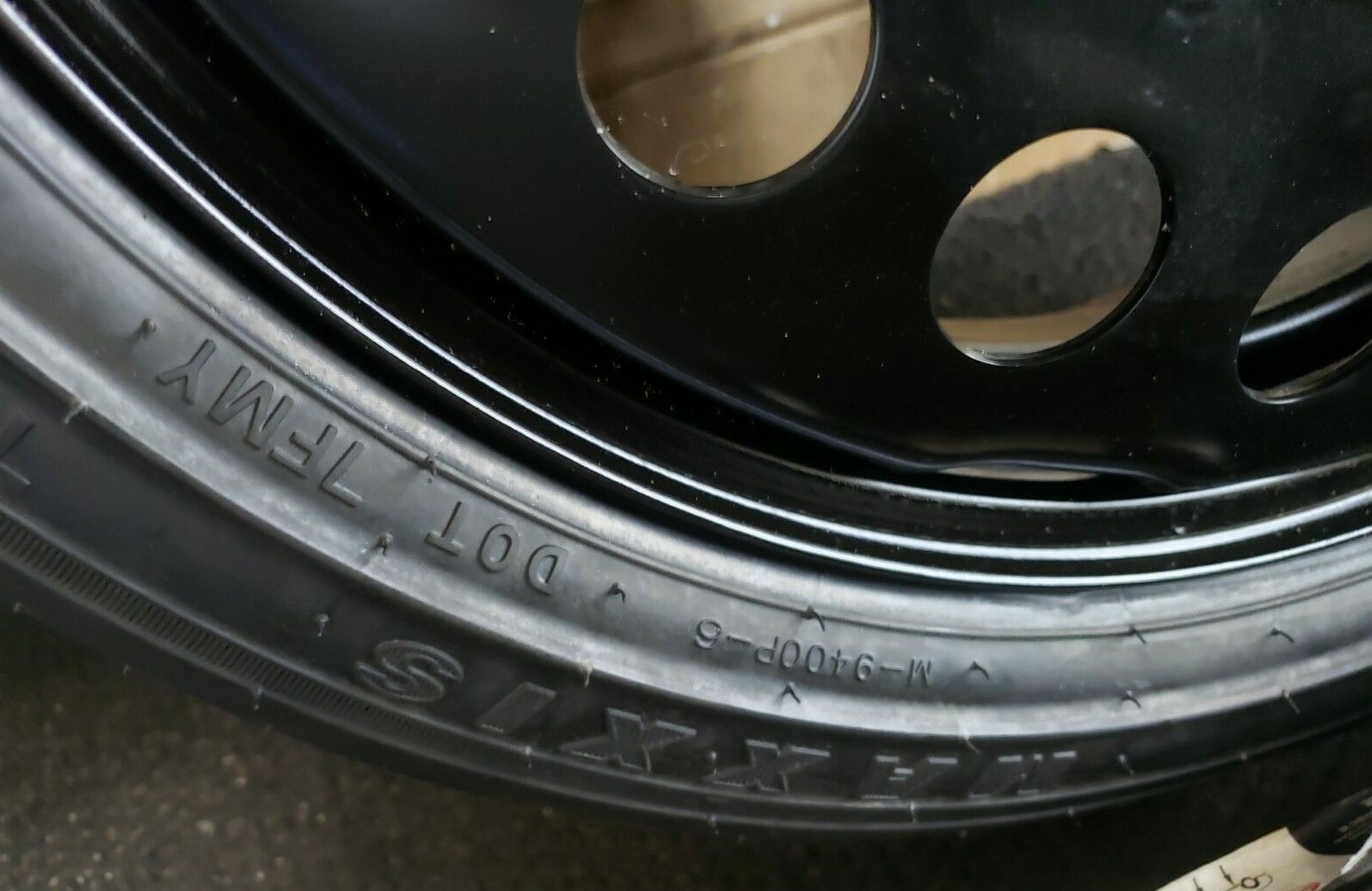2015 CHEVROLET TRAX COMPACT SPARE TIRE DONUT W/JACK ASSEMBLY T125/70D16 ...
