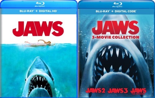 JAWS COMPLETE FILM SERIES New Blu-ray 1 + 2 + 3 + 4 The Revenge + Jaws ...