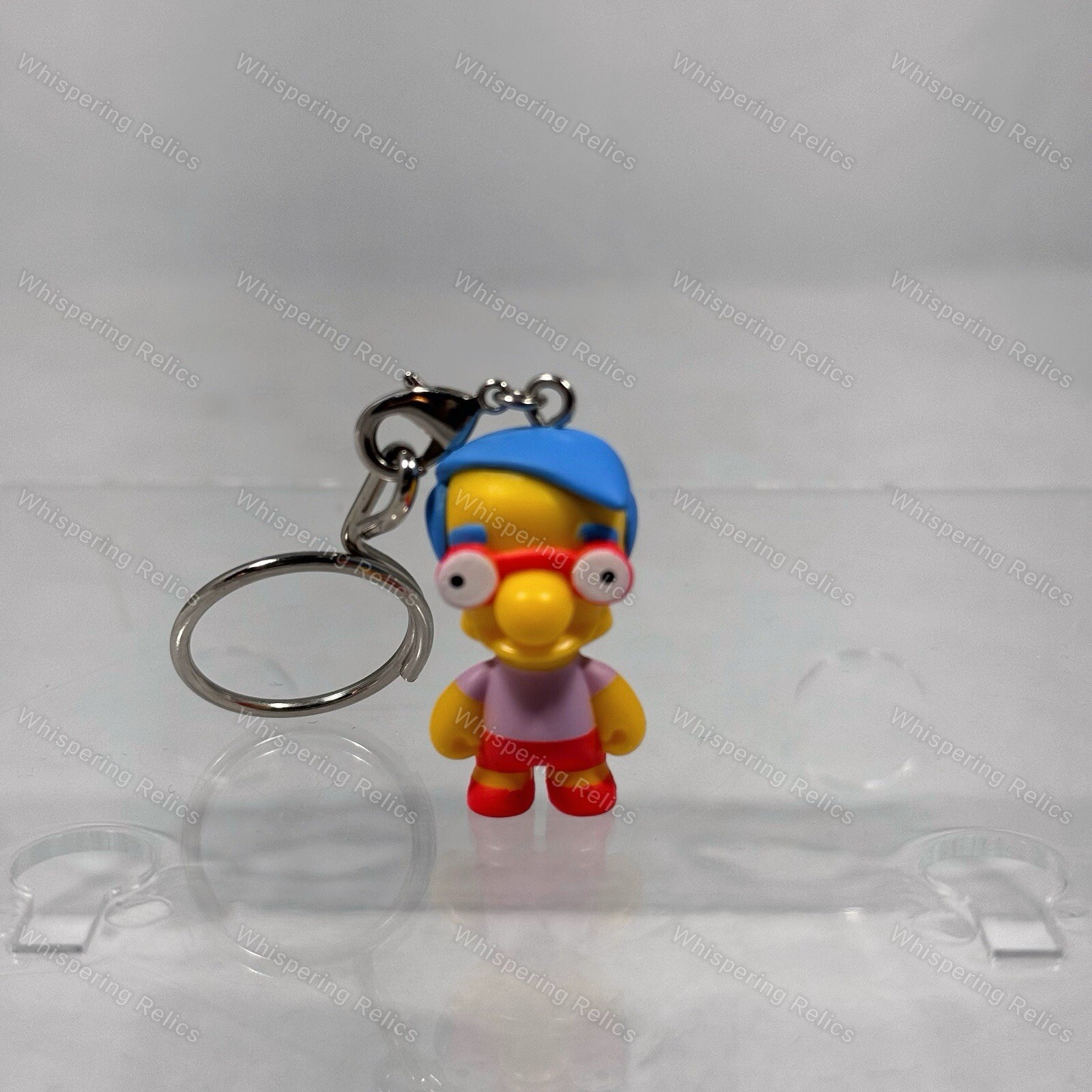 Milhouse 1.5” Figure Keychain | Kidrobot x The Simpsons 25th ...