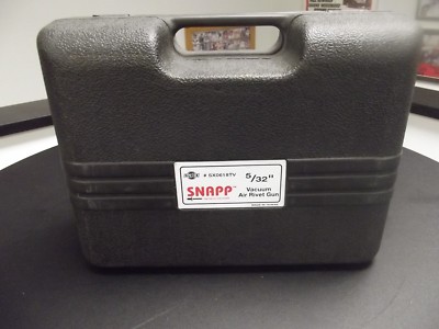 Sunex Tools Snapp SX0618TV 5/32" Heavy Duty Vacuum Rivet Gun with Case ...