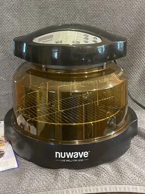 NuWave Infrared Oven Pro Plus Model 20601 Black/Amber Rack Included ...