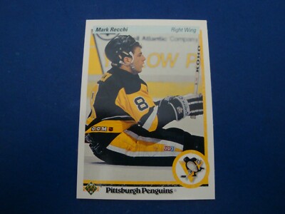 1990-91 Mark Recchi Rookie Card #178 Upper Deck Pack to Sleeve and ...