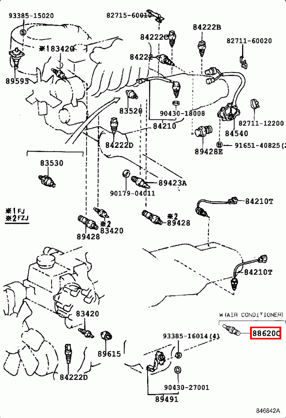 Genuine LandCruiser HZJ75 HZJ74 HZJ73 HZJ71 1HZ Air Conditioner А/C ...