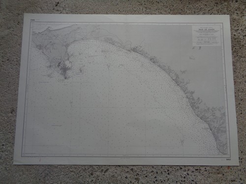 CARTE MARINE / Baie de Gorée - Sénégal SHOM 1946 Dakar Rufisque ... | eBay