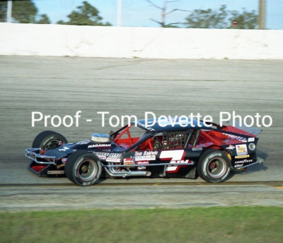 VINTAGE RACING PHOTO 8X10 - #2544-TOM BALDWIN, FEB 1991, NEW SMYRNA ...