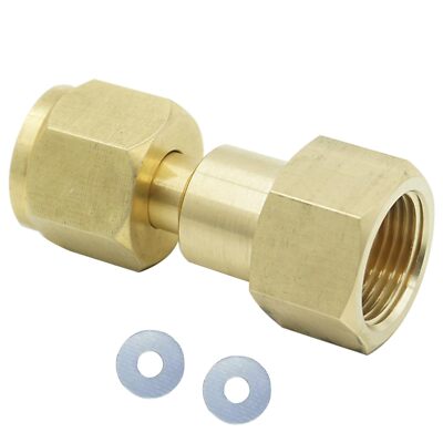 CGA-320 Tank to CGA-580 Bottle Regulatory Miller Wire Welder Thread ...