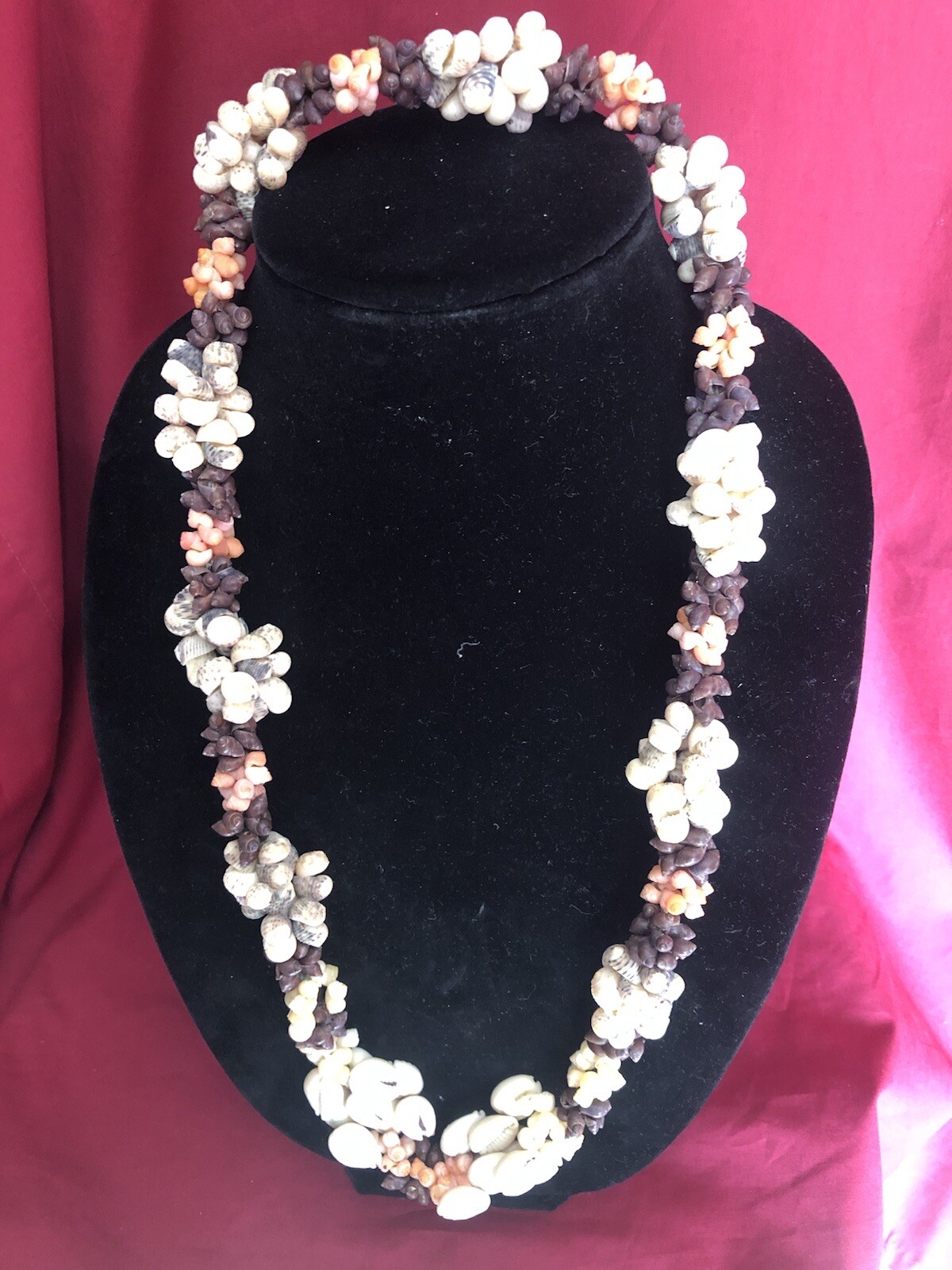 Tahiti, Tahitian Snail Shell-Pupu Lei 26” long Vintage | eBay