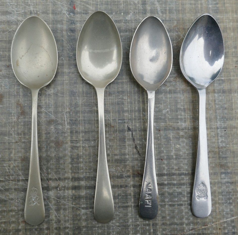 Lot Second World War World Two WW2 British NAAFI and other cutlery ...