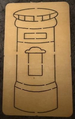 Cross-Cuts Wooden Cutting Die Cutter C-F263LG postal BOW/ BOX | eBay UK
