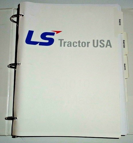 LS Tractor USA R4010 R4010H R4020 R4020H Tractor Parts Manual Catalog ...