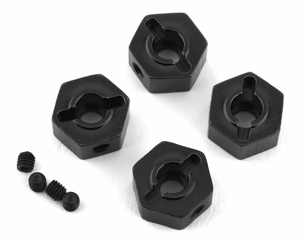 ST Racing STC42069BK Enduro Aluminum Hex Adapters (4) (Black) | eBay