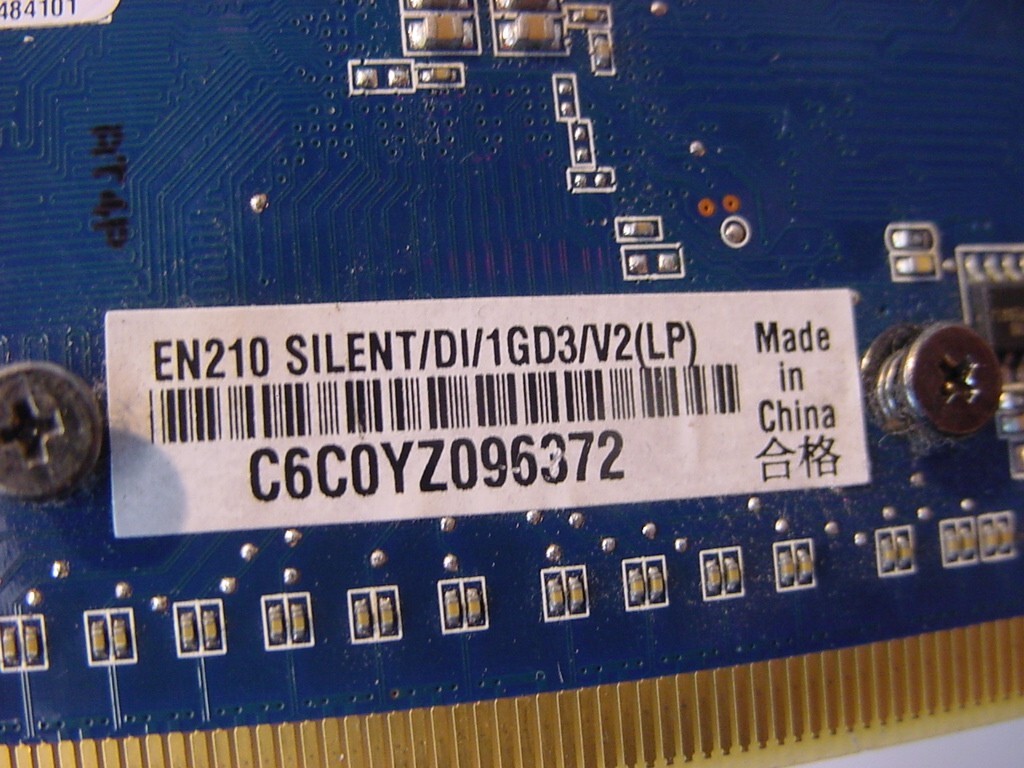 ASUS GEFPORCE EN210 SILENT/DI/1GD3/V2(LP) GRAPHICS VIDEO CARD | eBay