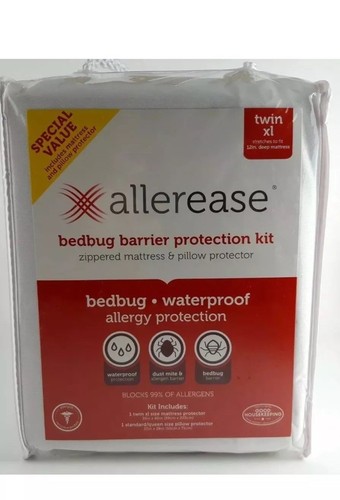 AllerEase Twin XL Bedbug Barrier Protection Kit Mattress; includes pillow case | eBay