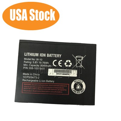 5040mAh Battery W-10 For Netgear Sierra Wireless Router NightHawk M1 ...