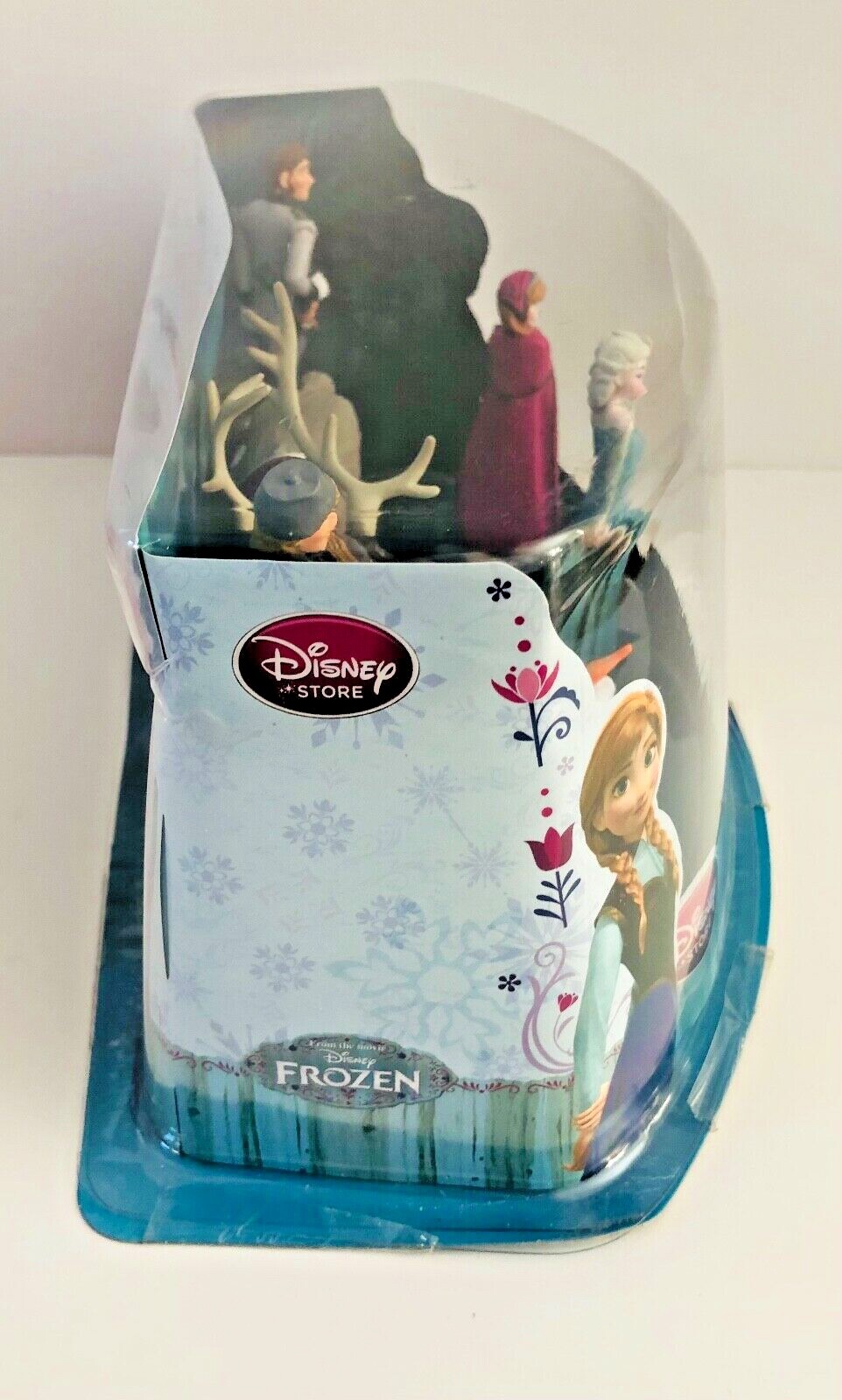 Disney Store Authentic FROZEN 6 FIGURE PLAYSET Birthday Cake Toppers ...