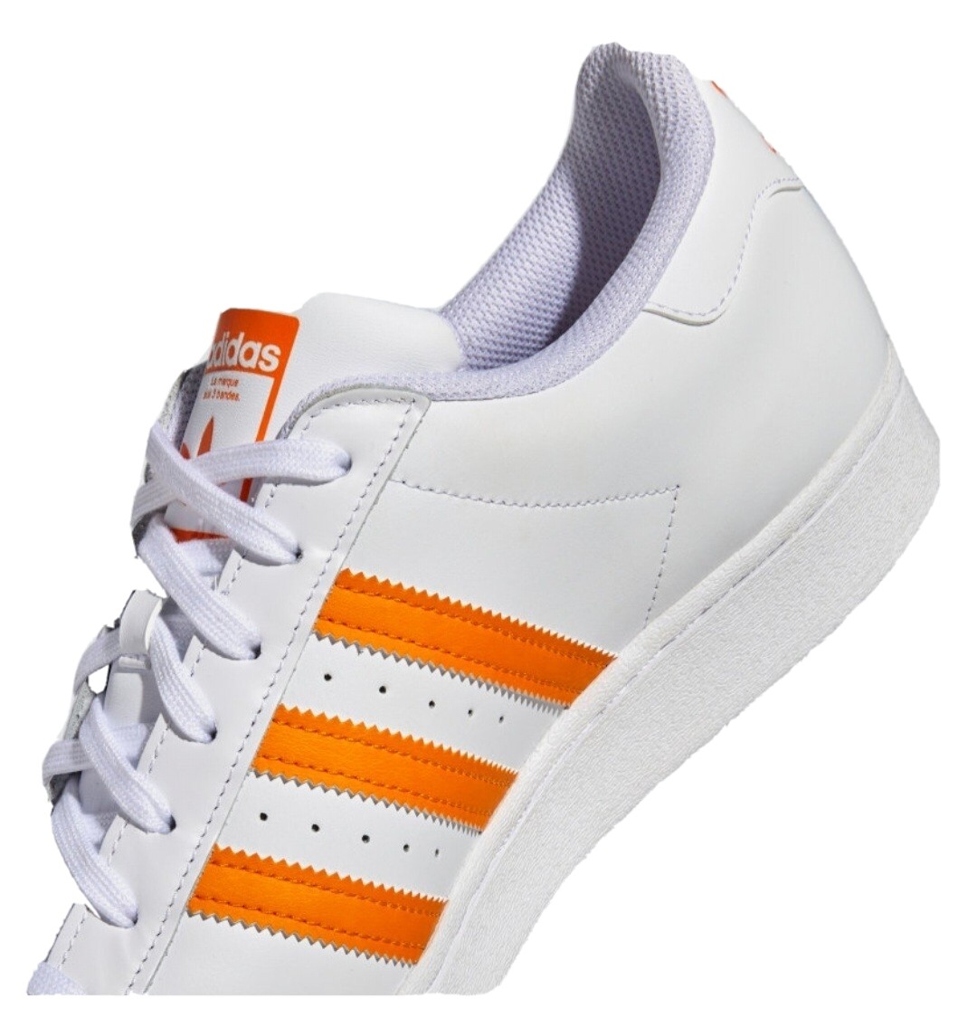 adidas superstar orange