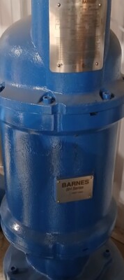 BARNES 4SCDF50N4 4"DIS,5HP,230V,3PH,CHOPPER PUMP | eBay