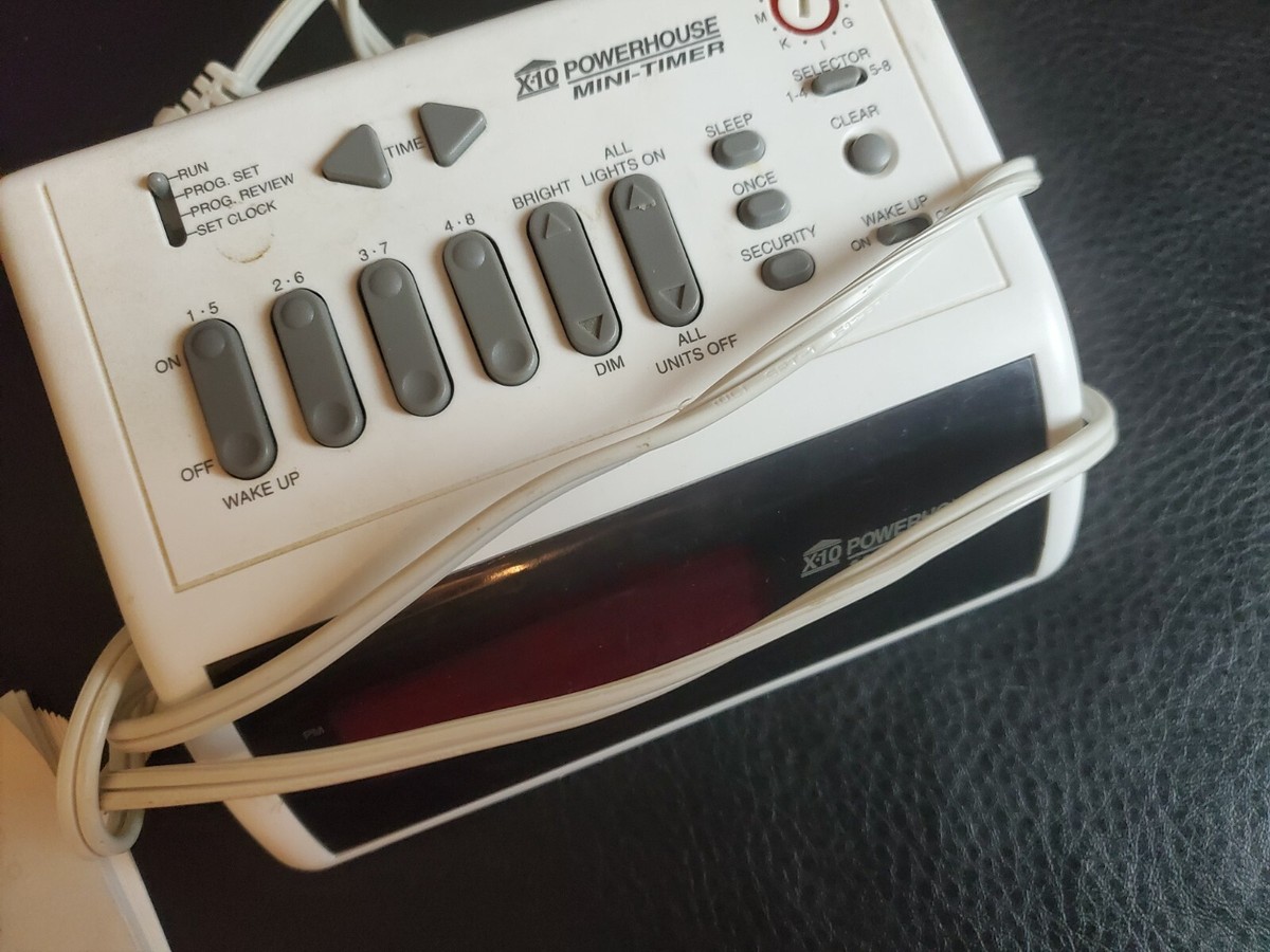 X10 Powerhouse Minitimer Programmable Control Center X10 Home