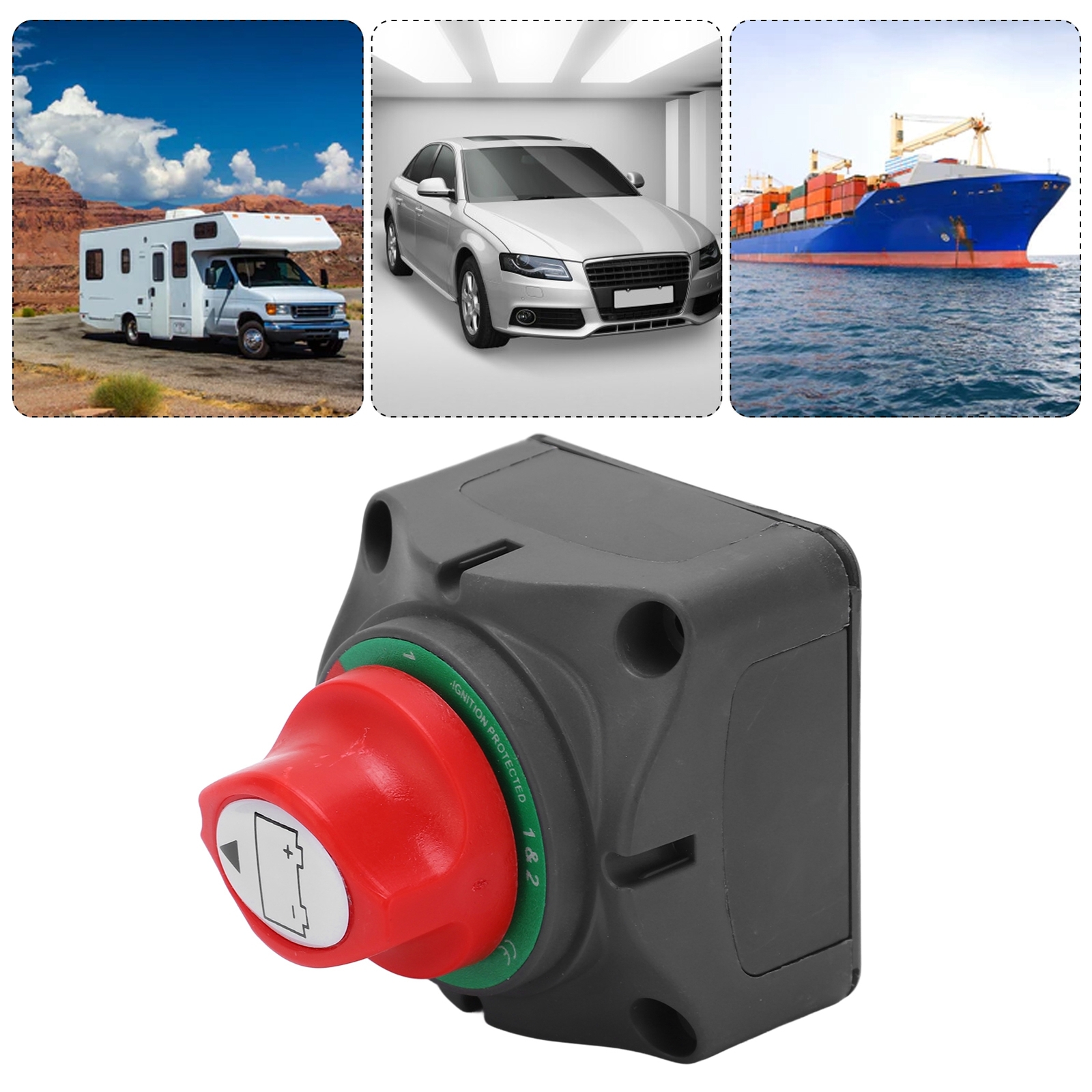 Motorcycle Battery Disconnect Switch 12 V Master Battery Disconnect ...