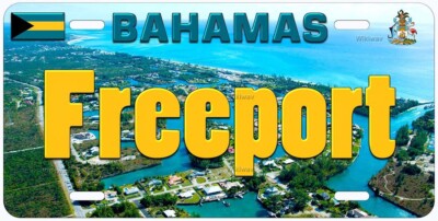 Freeport Bahamas Novelty Car License Plate | eBay