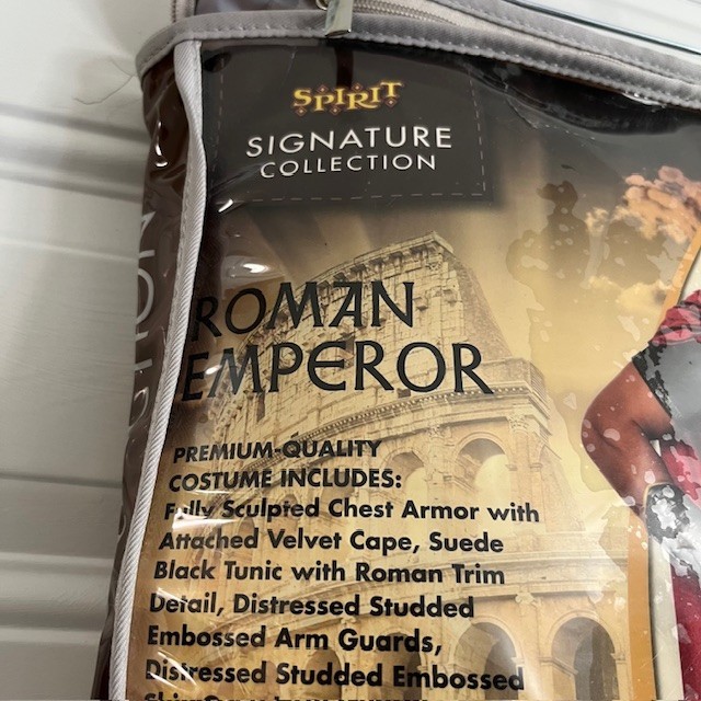 Adult Roman Emperor Costume - The Signature Collection Size Large ...